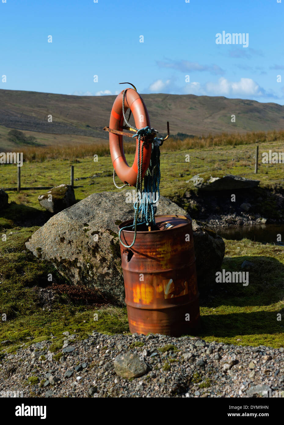 Lifebelt lifebuoy hi-res stock photography and images - Alamy