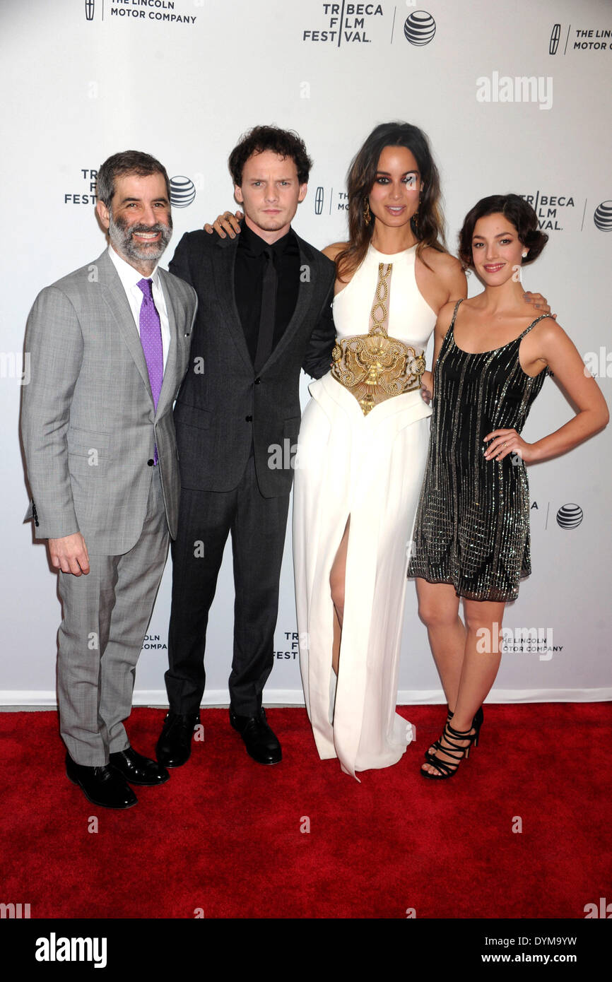 Director Victor Levin, actors Anton Yelchin, Berenice Marlohe and ...