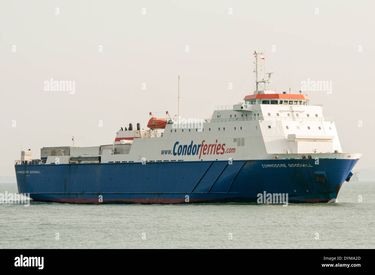 condor ferry at sea Stock Photo - Alamy