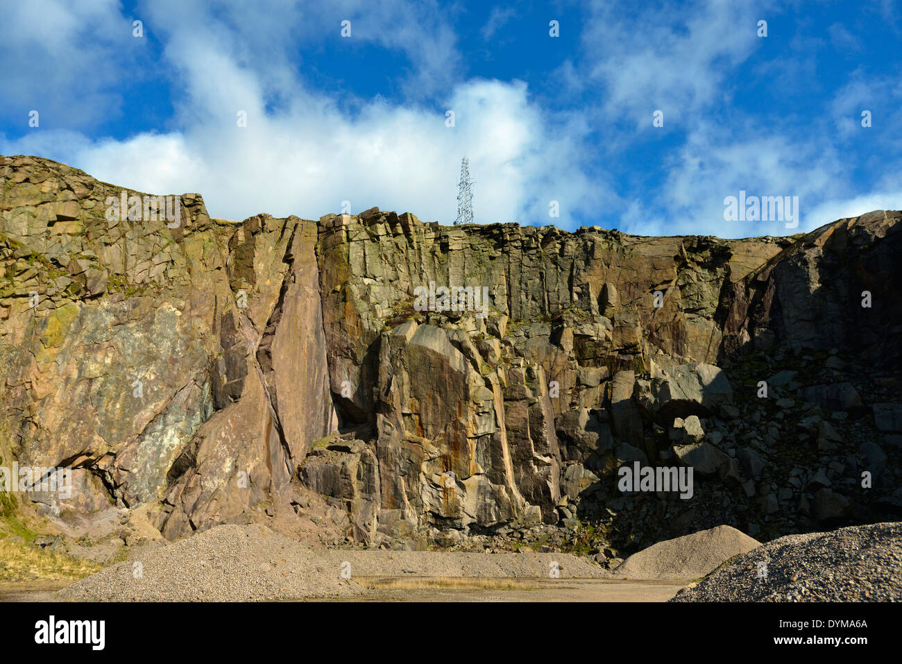 Shap Pink Granite Quarry, Shap, Cumbria, England, United Kingdom ...