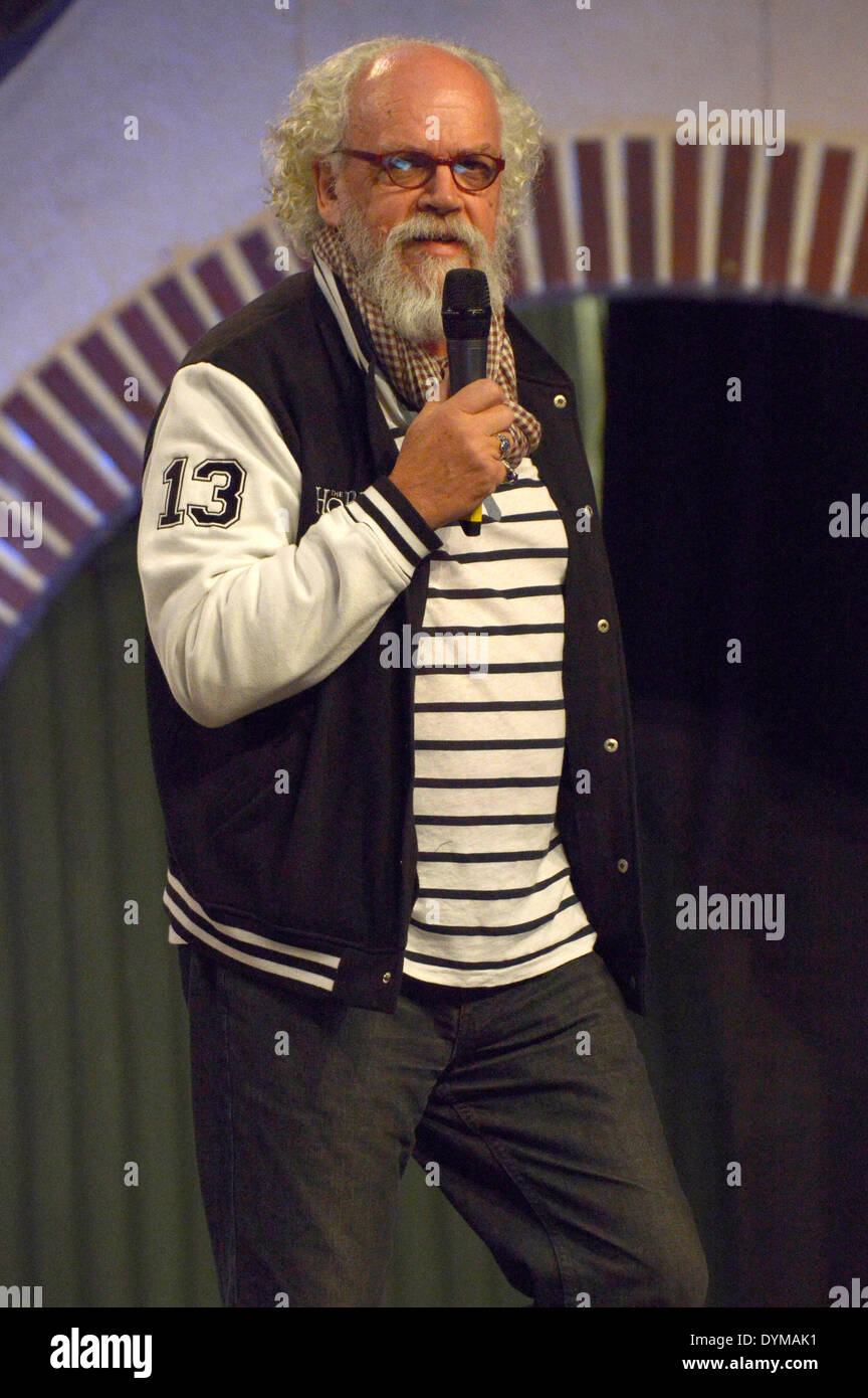 New Zealand actor John Callen at the HobbitCon 2 convention at the ...