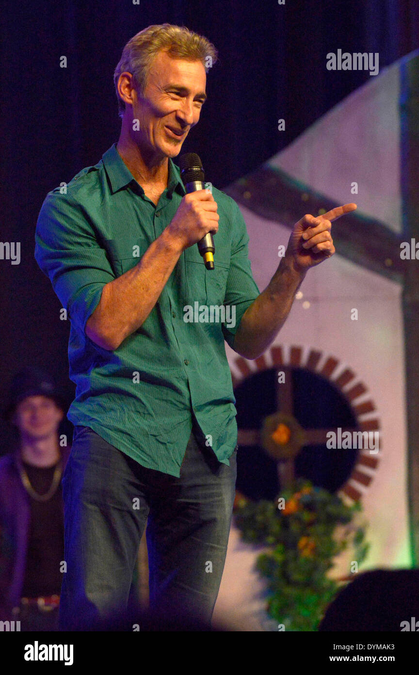 New Zealand actor Jed Brophy at the HobbitCon 2 convention at the ...