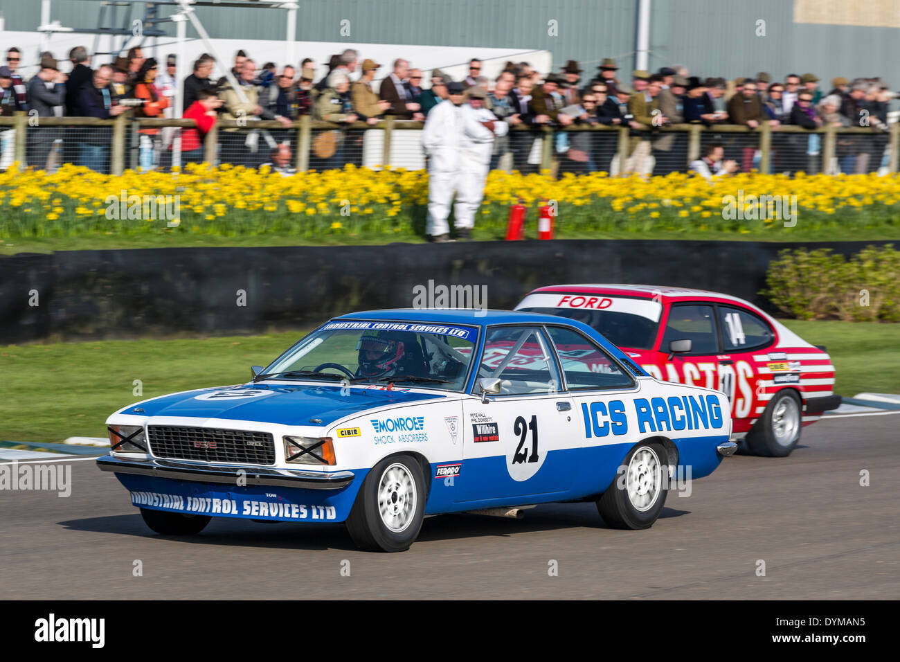 1975 Opel Commodore 2800 GS/E, driver Martyn Spurrell. Gerry Marshall ...