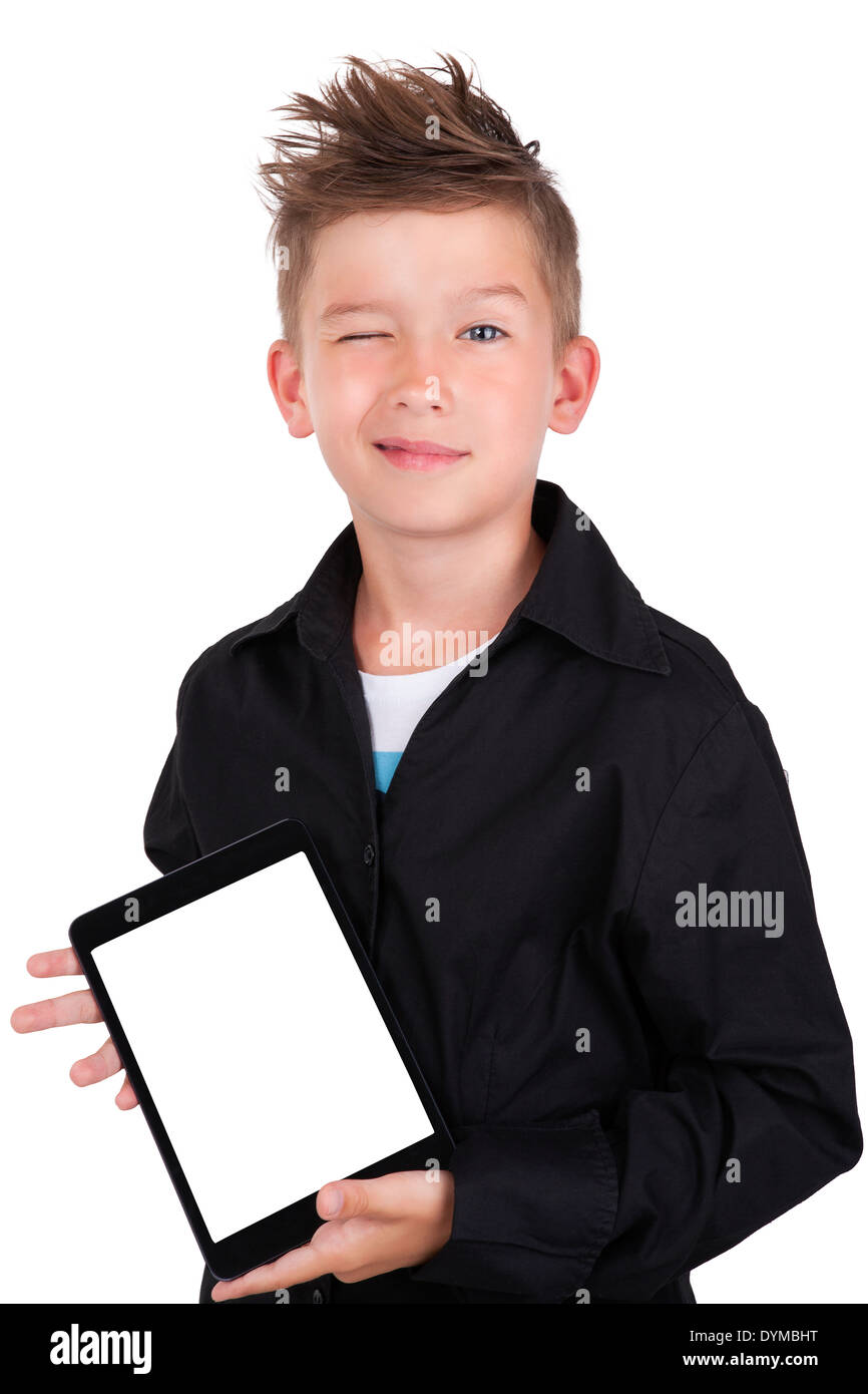 Child holding tablet computer business hi-res stock photography and ...