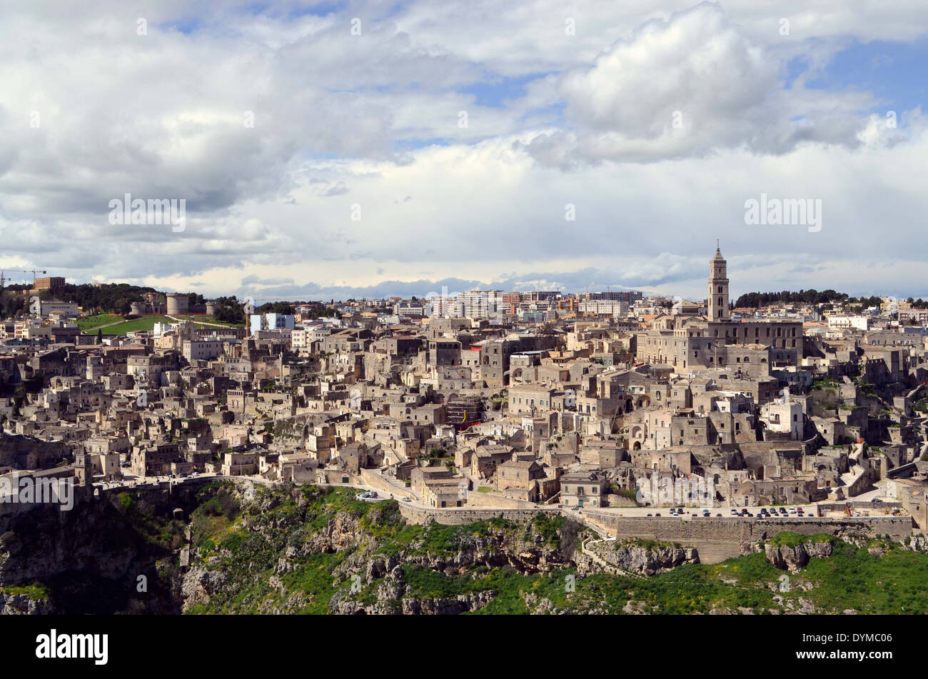 Matera,from a distance.One of firsthuman settlement in ItalyThe people ...