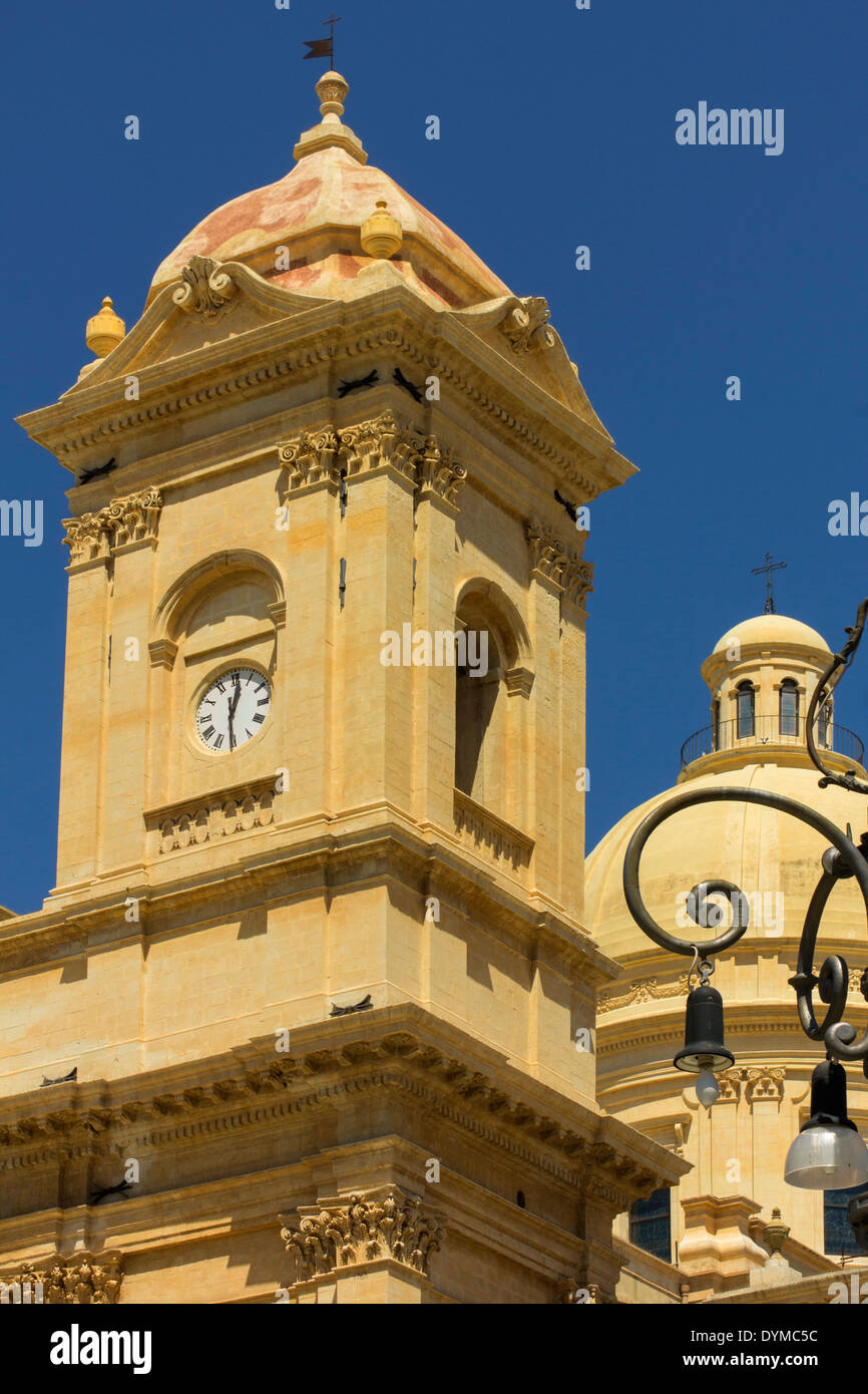 Noto 17thC Cathedral, collapsed 1996 & rebuilt, at this World Heritage ...