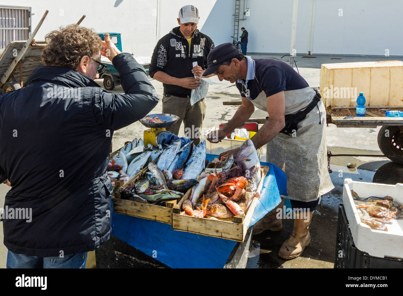 Choosing fish hi-res stock photography and images - Alamy