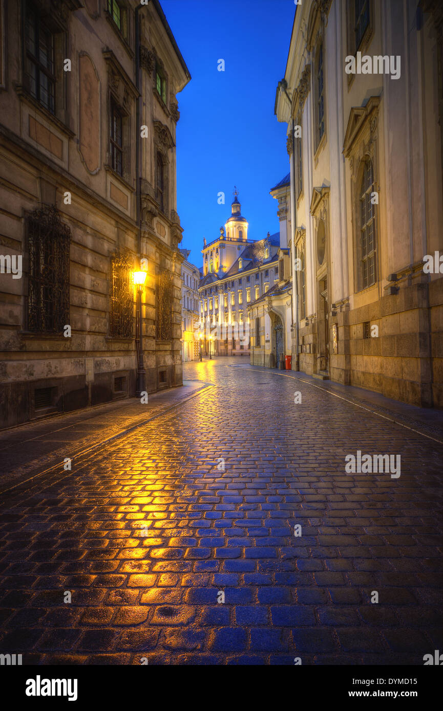 The streets of Wroclaw Stock Photo - Alamy