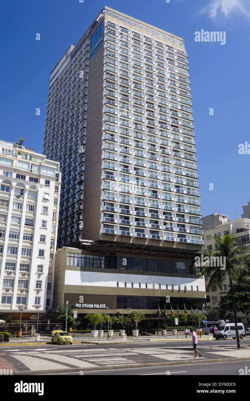 Rio de Janeiro, Copacabana, Othon Palace, Brazil Stock Photo - Alamy