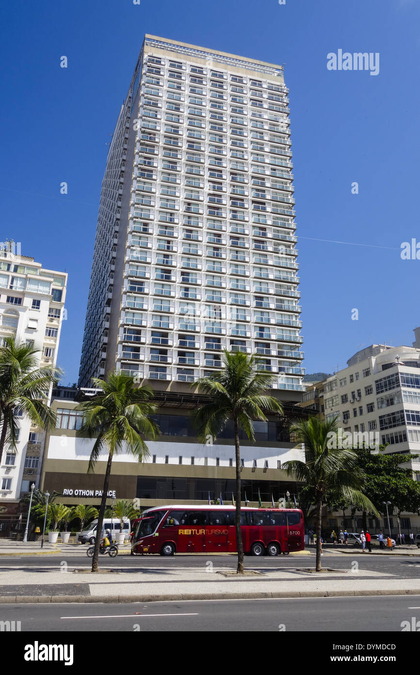 Rio de Janeiro, Copacabana, Othon Palace, Brazil Stock Photo - Alamy