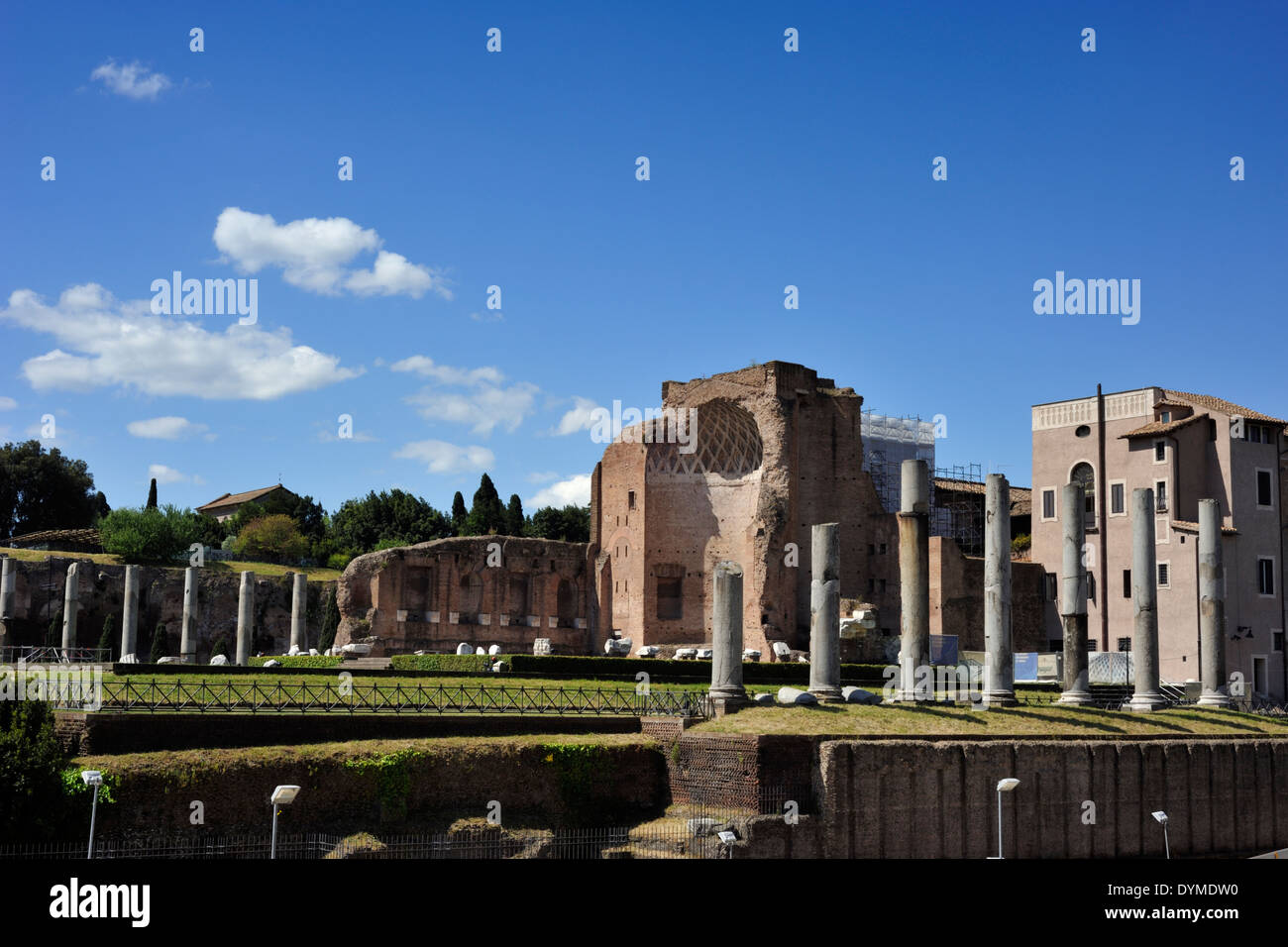 Temple of venus and roma hi-res stock photography and images - Alamy