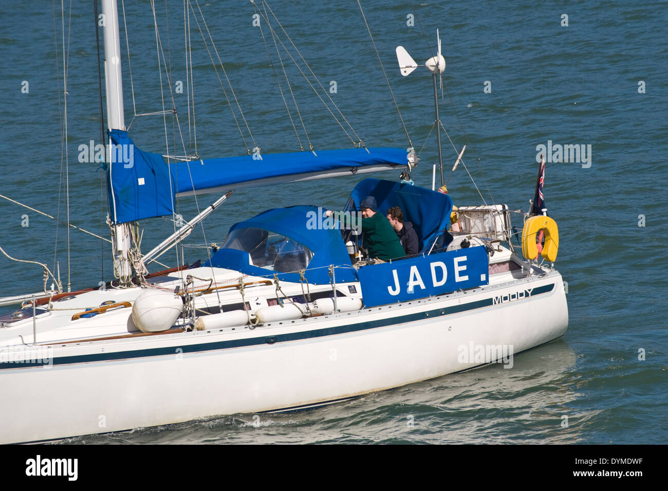 Sailing Boats Menai Straits Wales High Resolution Stock Photography and ...
