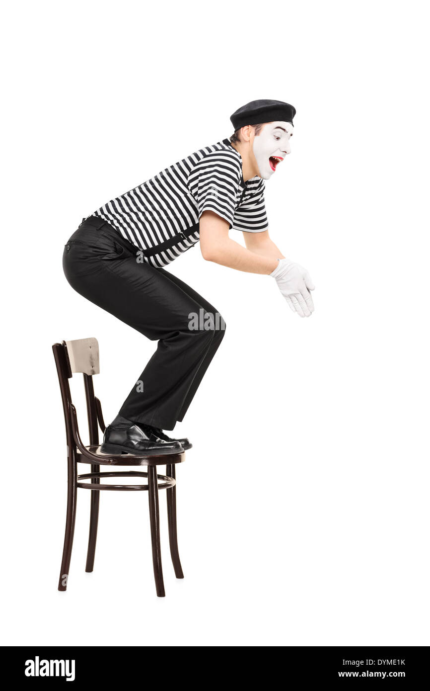 Chair jump Cut Out Stock Images & Pictures - Alamy