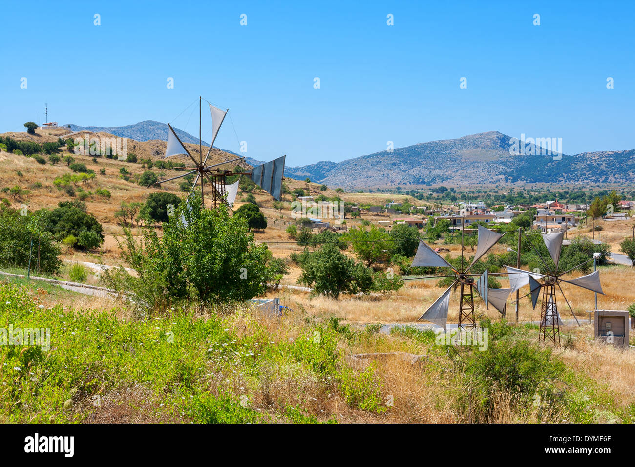 Countryside. Crete, Greece Stock Photo - Alamy