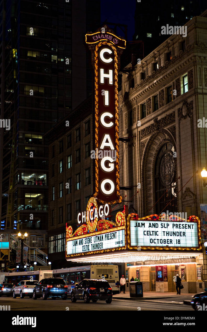 Auditorium theatre chicago hi-res stock photography and images - Alamy