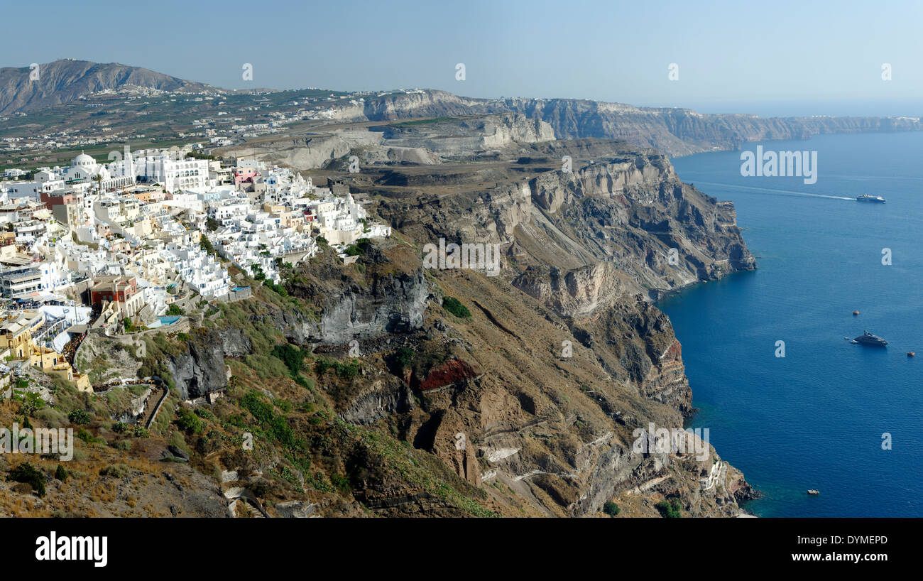 Caldera Santorini Volcano Crater High Resolution Stock Photography and ...
