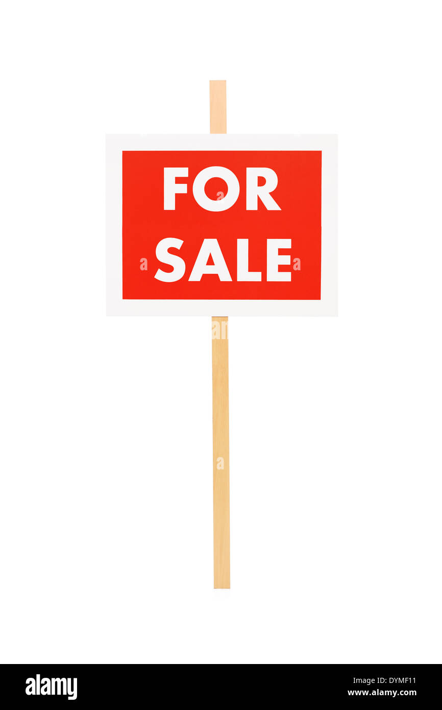 Home sale sign nobody hi-res stock photography and images - Alamy