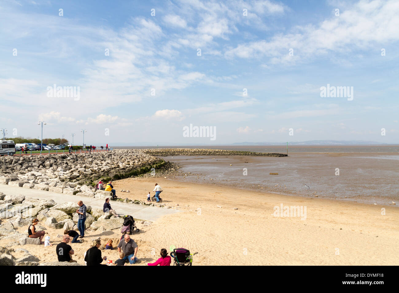 People morecambe bay hi-res stock photography and images - Alamy