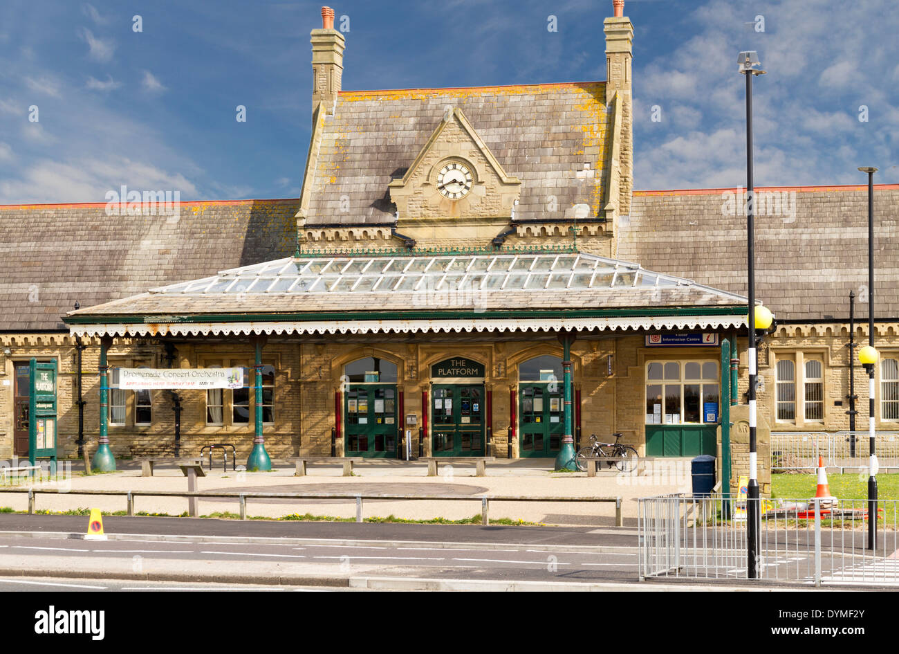 Morecambe Bay railway station Stock Photo - Alamy