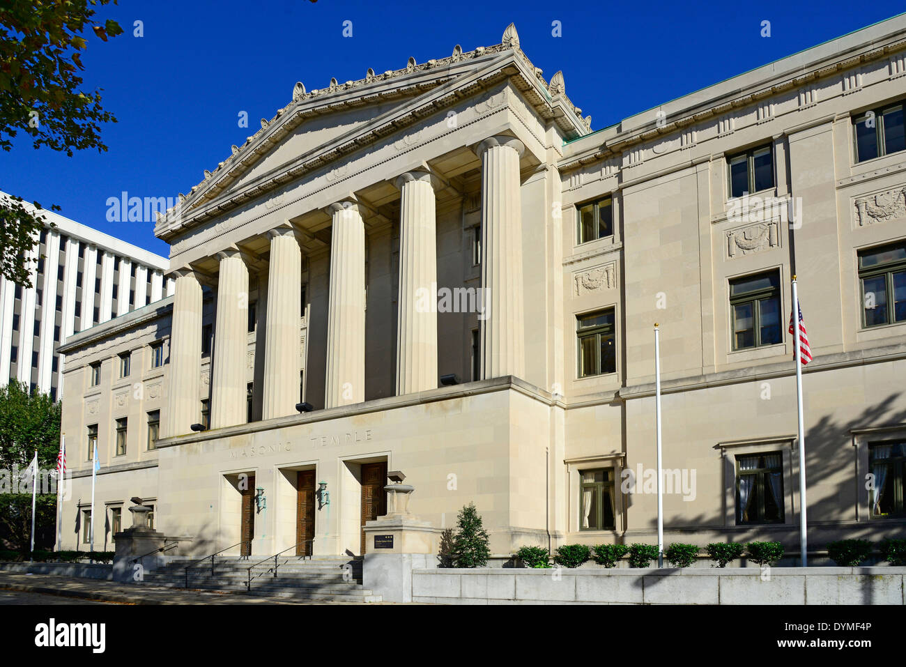 The new masonic temple hi-res stock photography and images - Alamy