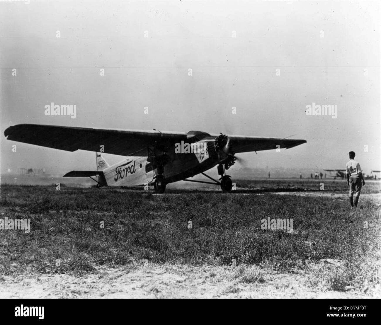 The Ford 5-AT-B Trimotor, also known as the 'Tin Goose,' was an early ...