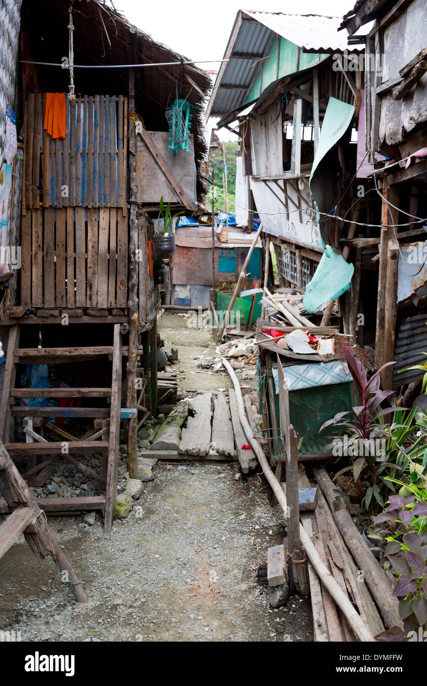 Fisherman House in Puerto Princesa, Palawan, Philippines Stock Photo ...