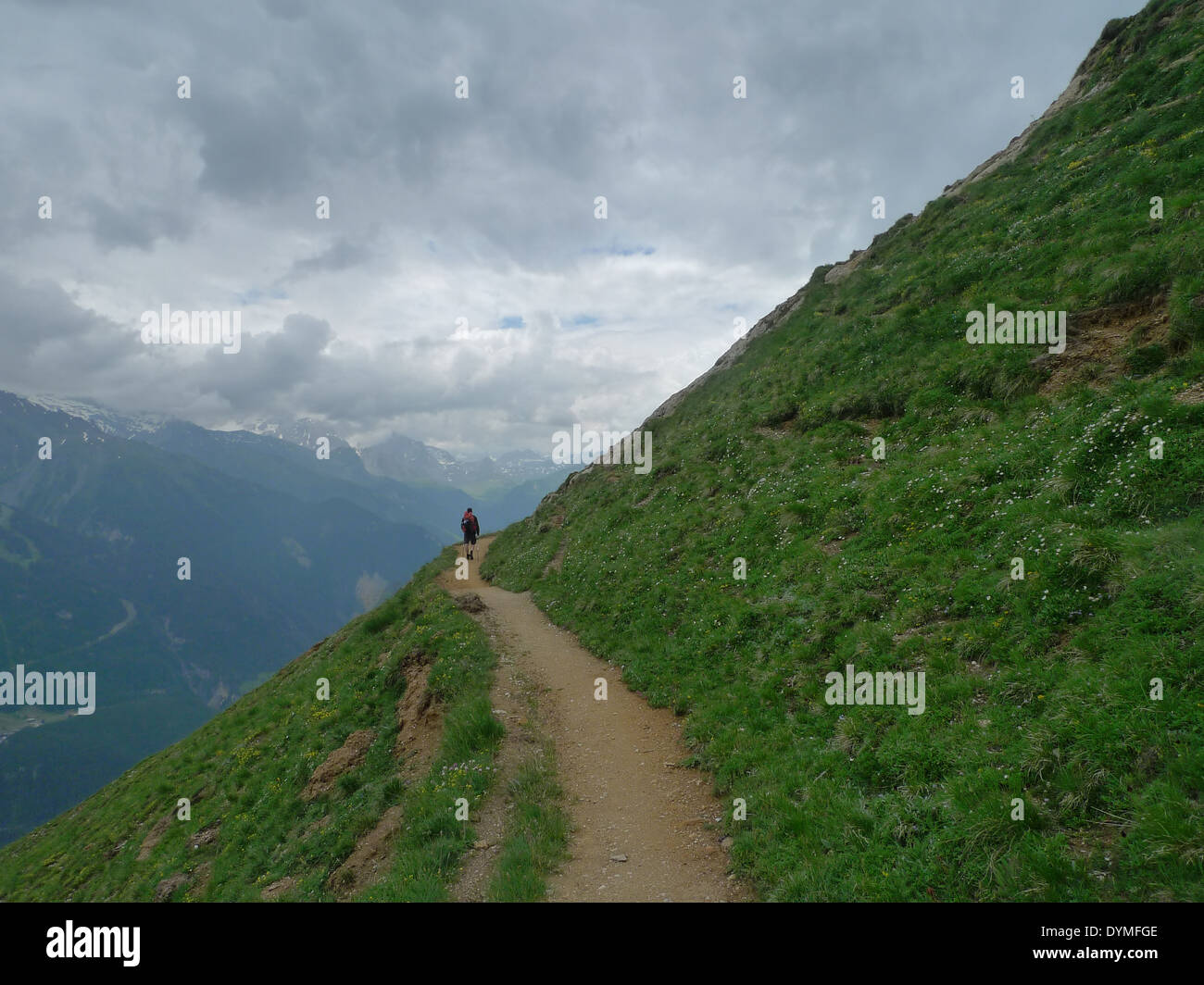 Hiking in the National park Vanoise in the French Alps Stock Photo - Alamy