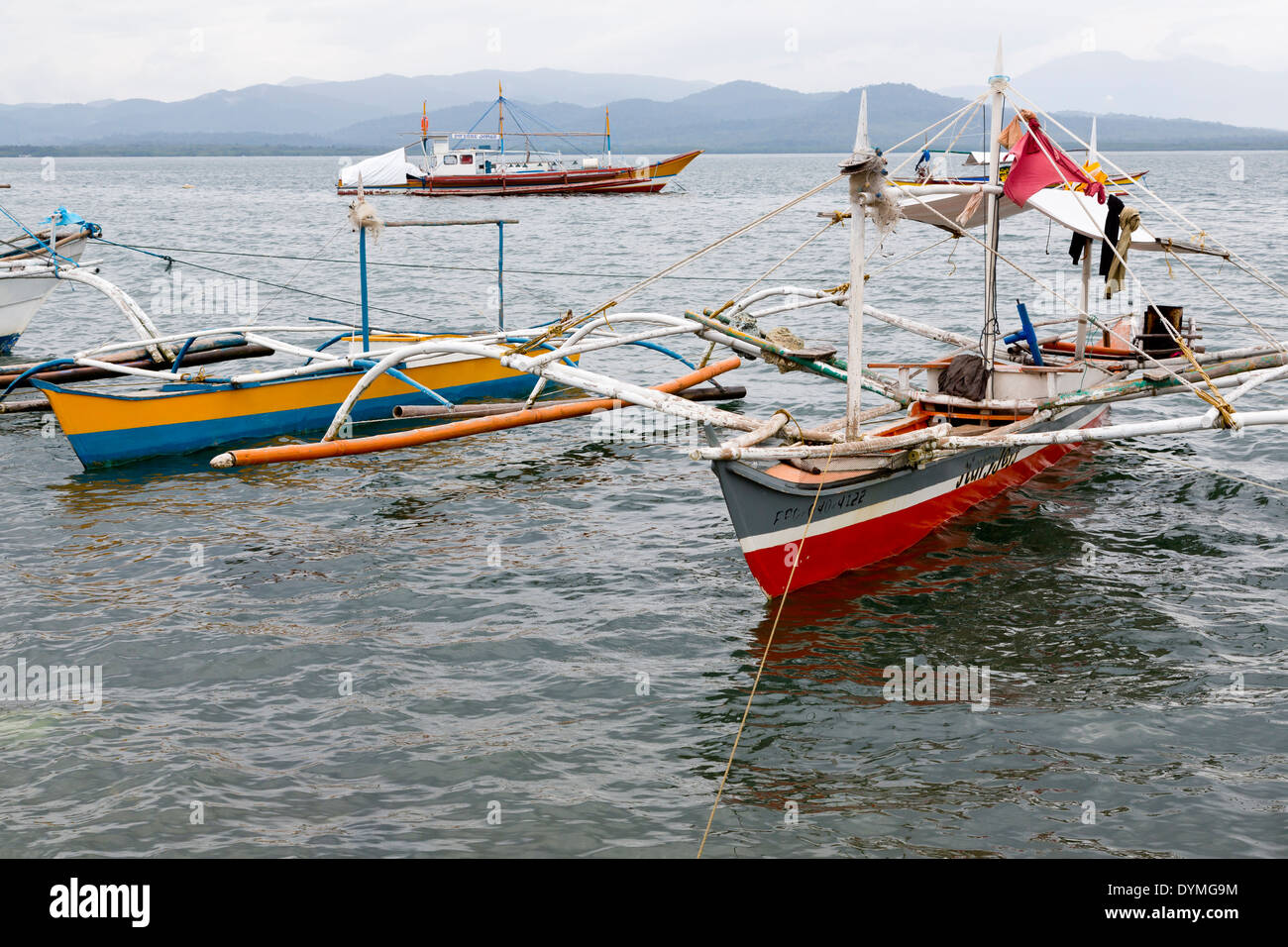 Boats in Puerto Princesa, Palawan, Philippines Stock Photo - Alamy