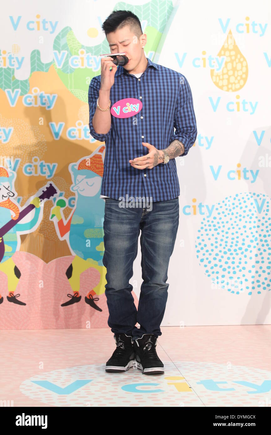 Hong Kong, China. 19th Apr, 2014. South Korean Singer Jay Park meets ...