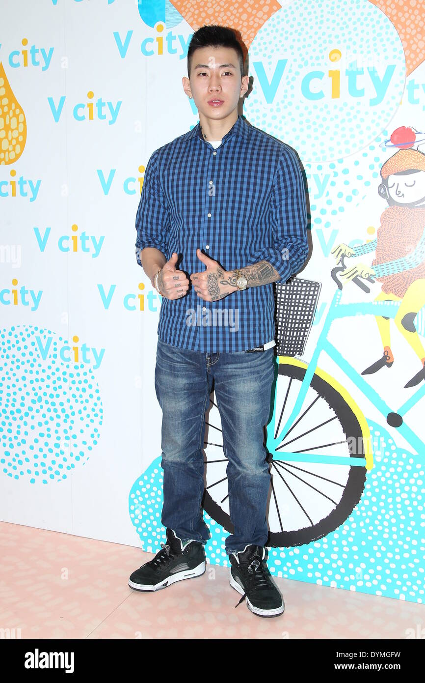 Hong Kong, China. 19th Apr, 2014. South Korean Singer Jay Park meets ...