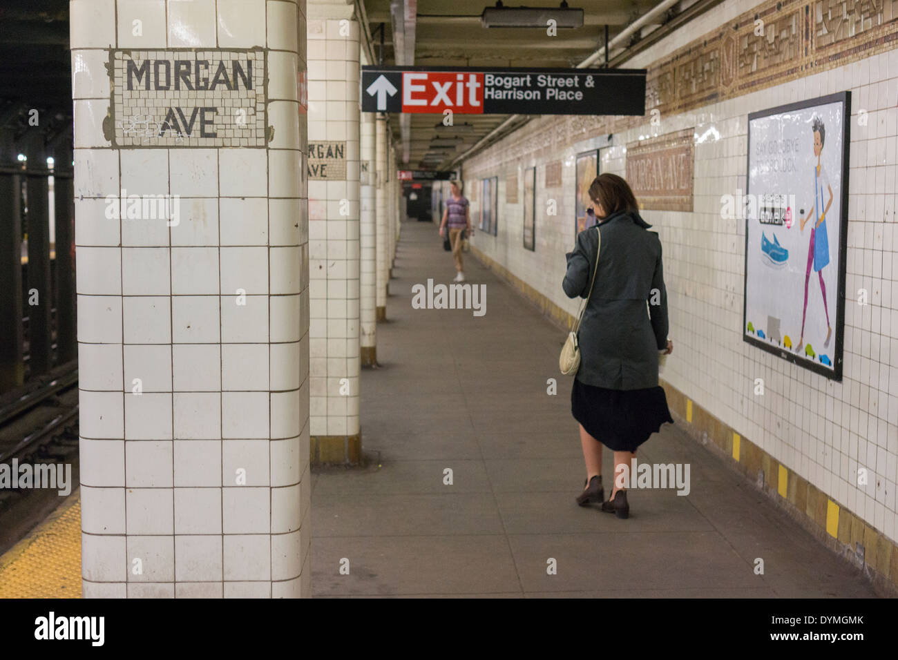 Brooklyn subway america hi-res stock photography and images - Alamy