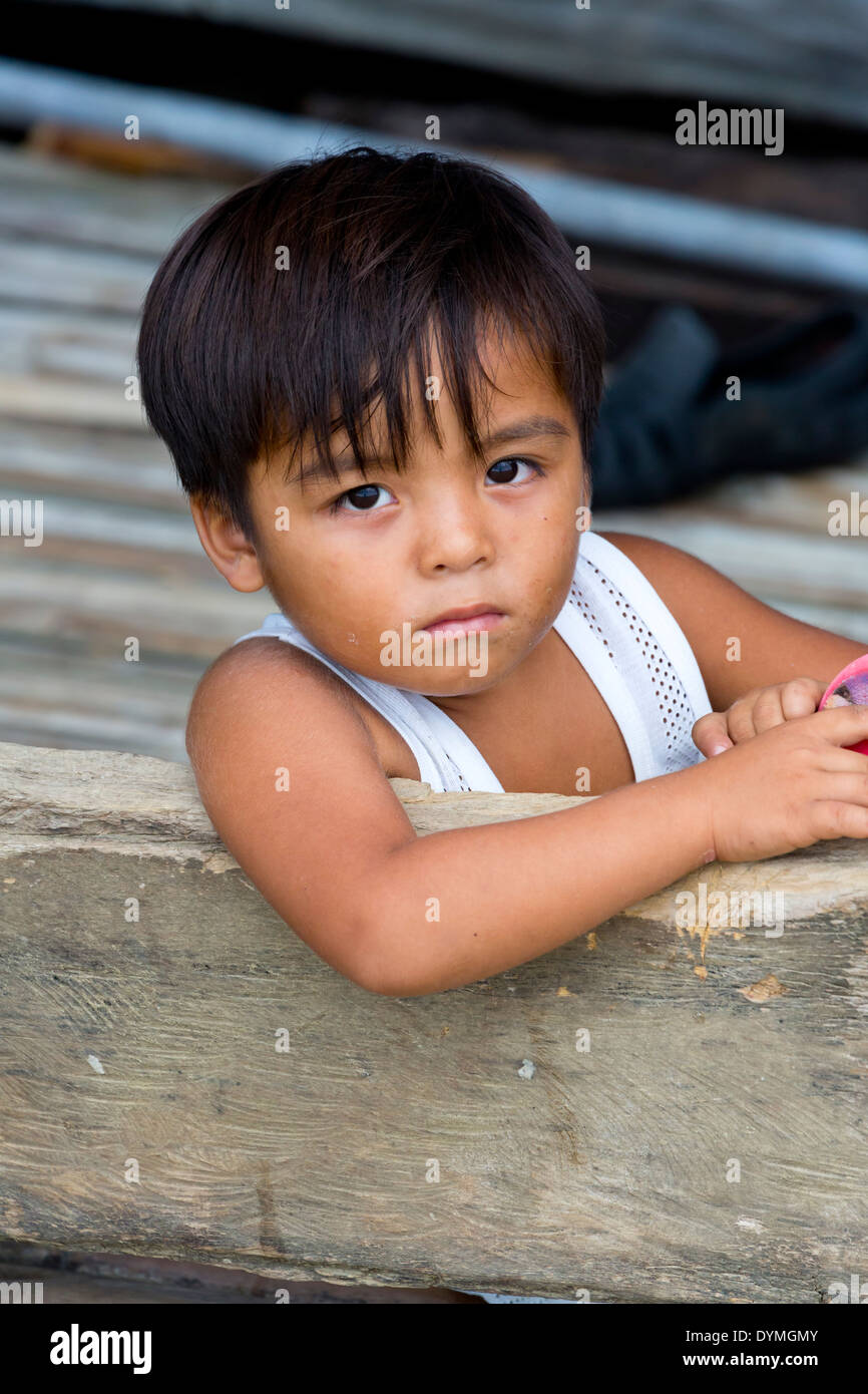 Portrait of a little Boy in Puerto Princesa, Palawan, Philippines Stock ...