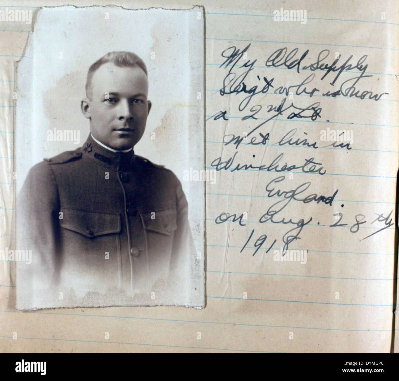 This photo from the Robert Williams Collection depicts an aviation unit ...