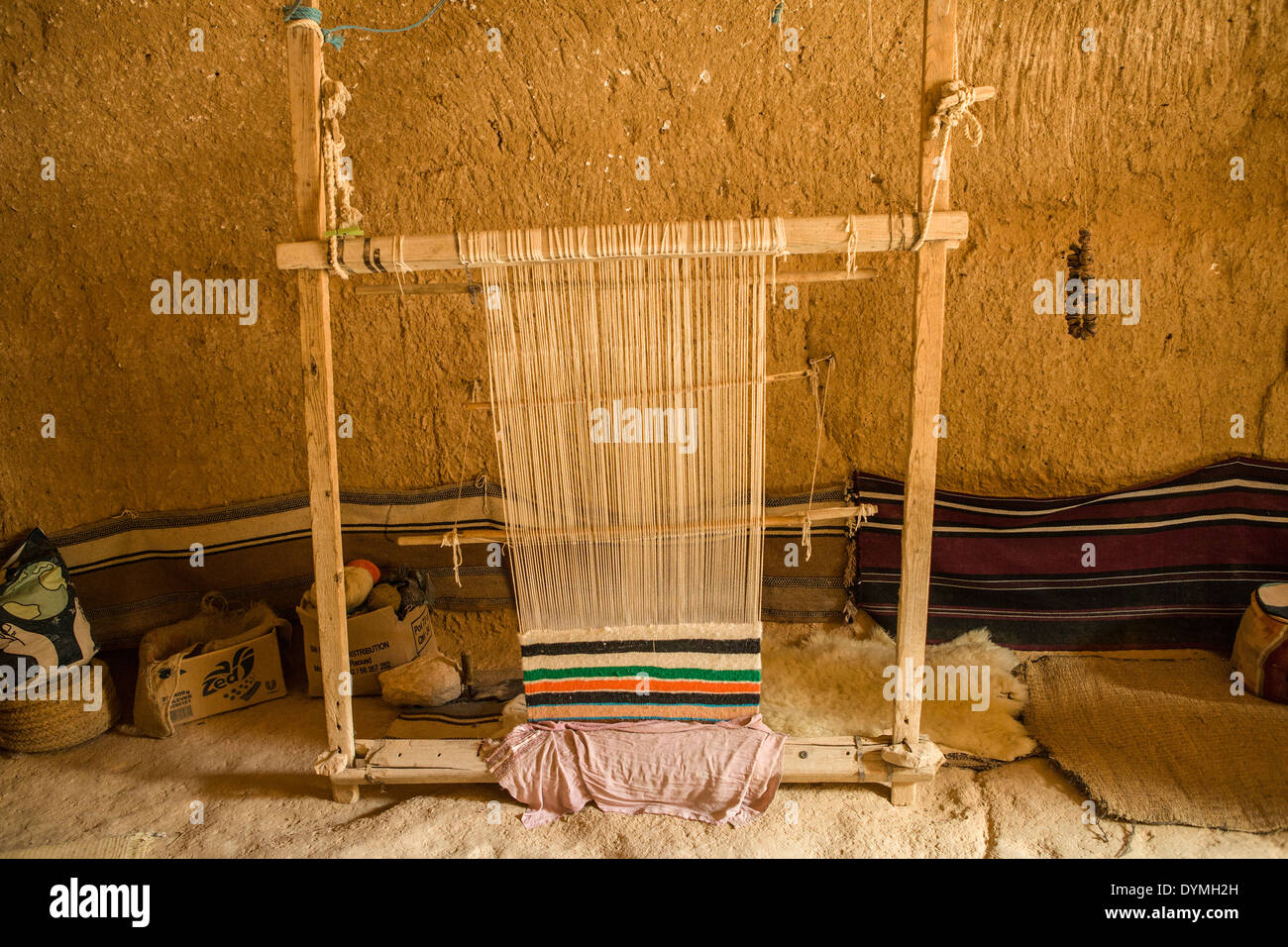 Weaving area of Berber community in Tunisia Stock Photo - Alamy