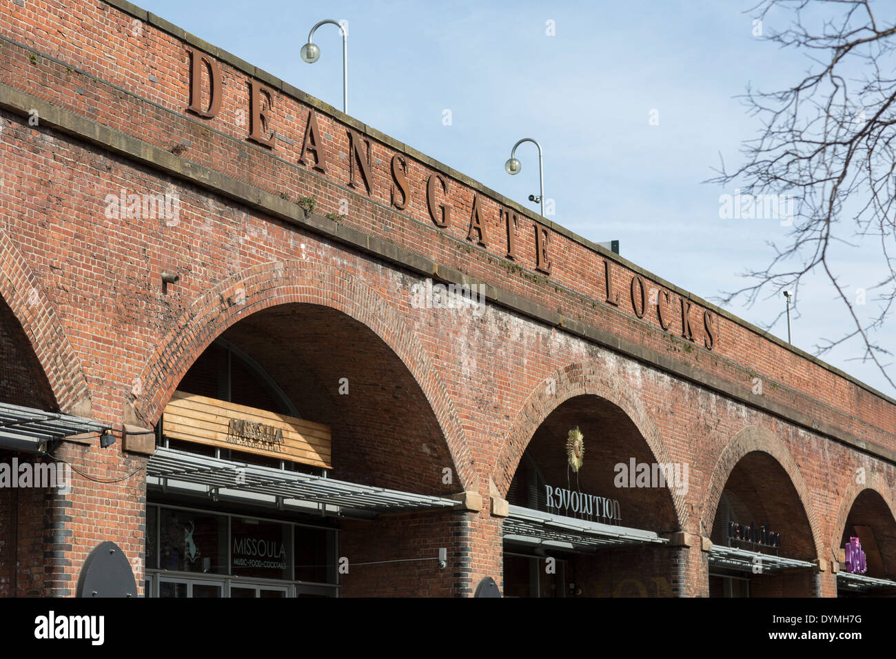 Deansgate Locks converted and refurbished railway viaducts in ...