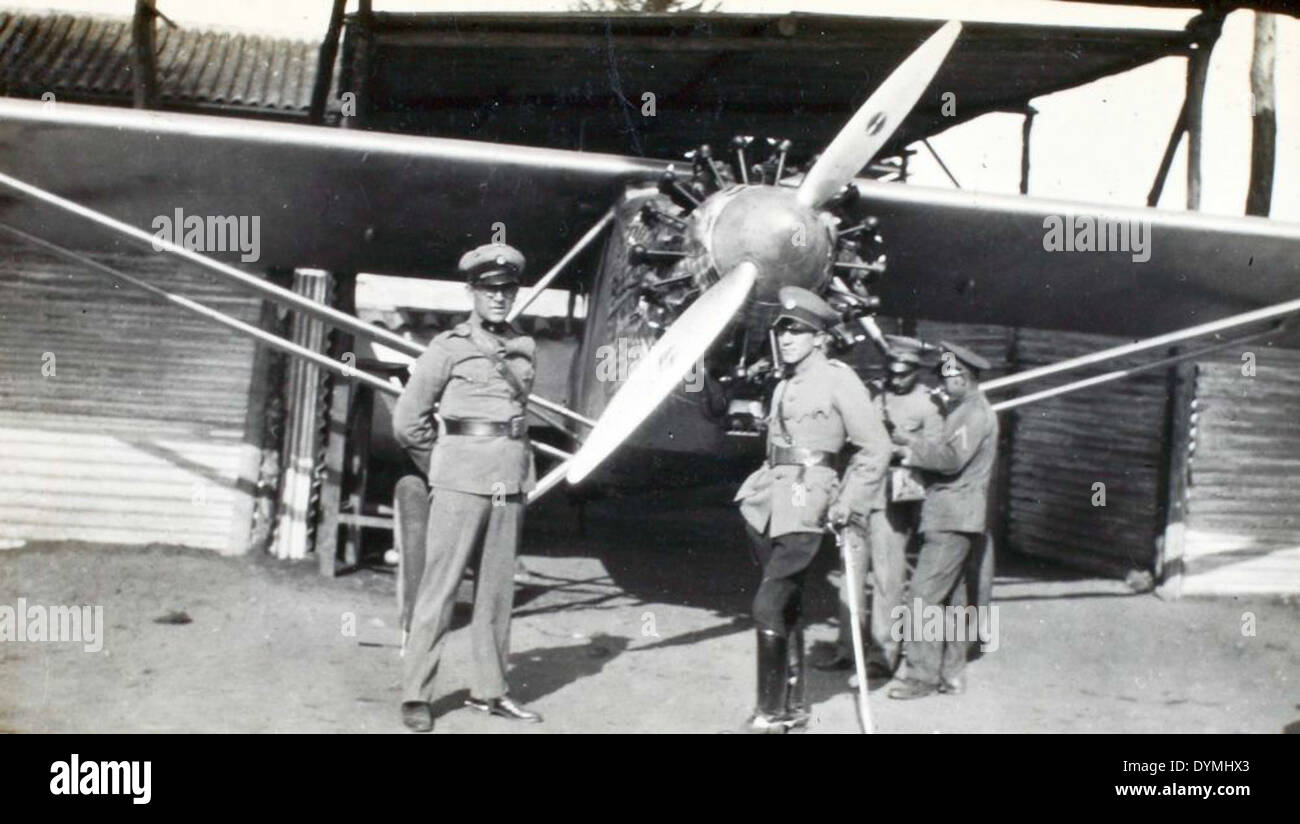 This image shows Charles Lindbergh’s iconic Spirit of St. Louis, the ...