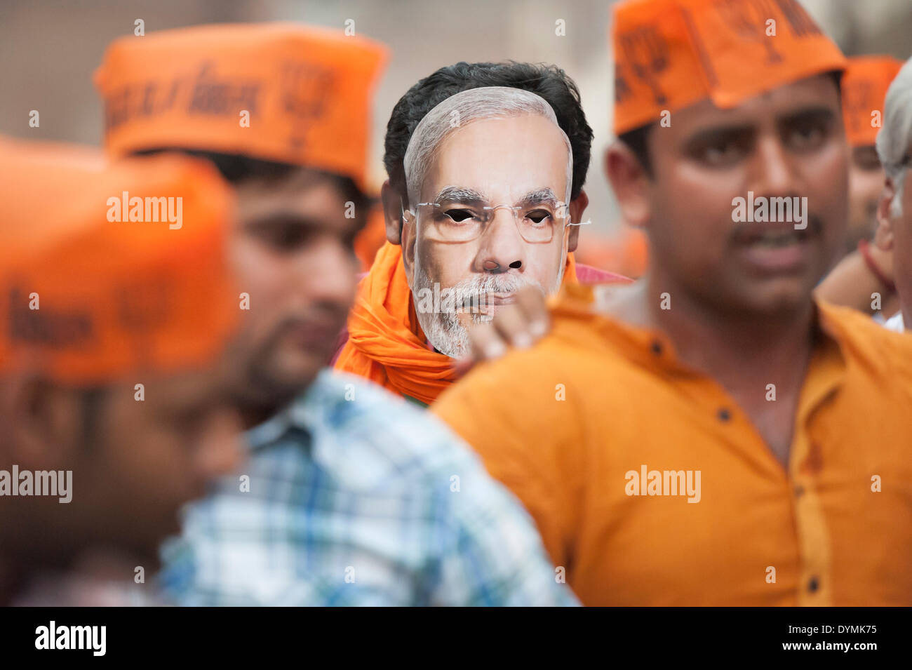 Modi masks hi-res stock photography and images - Alamy