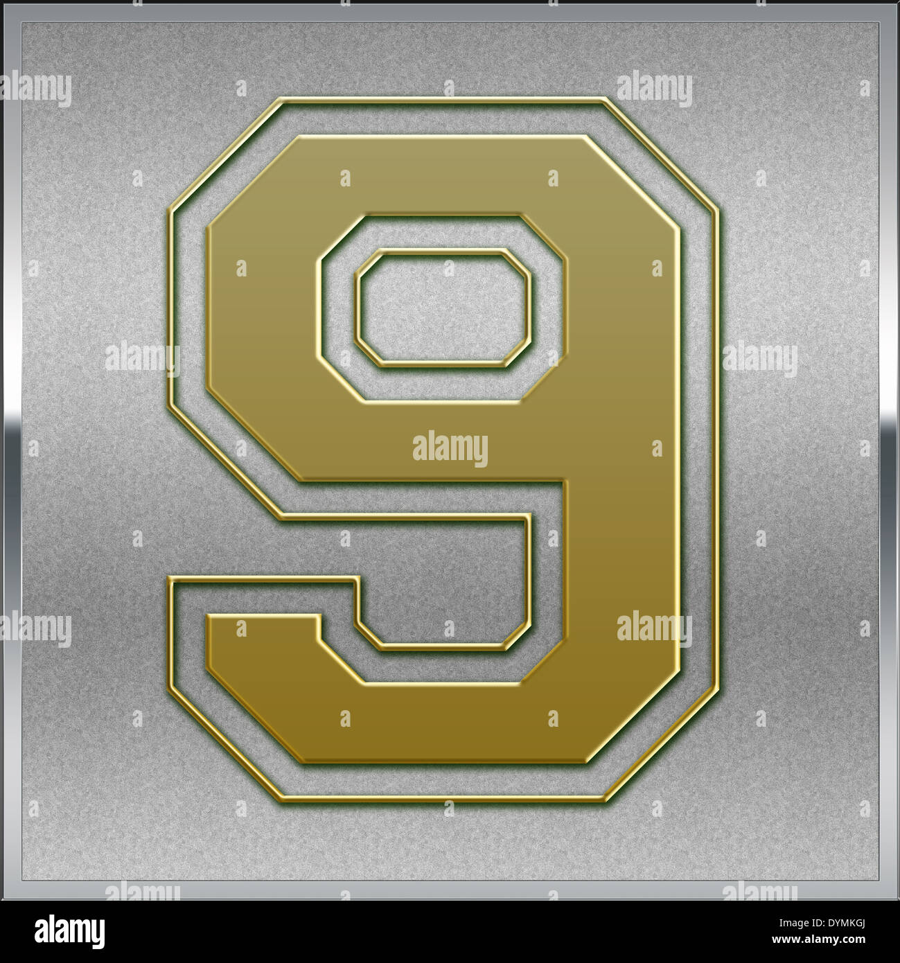 Number 9 hi-res stock photography and images - Alamy