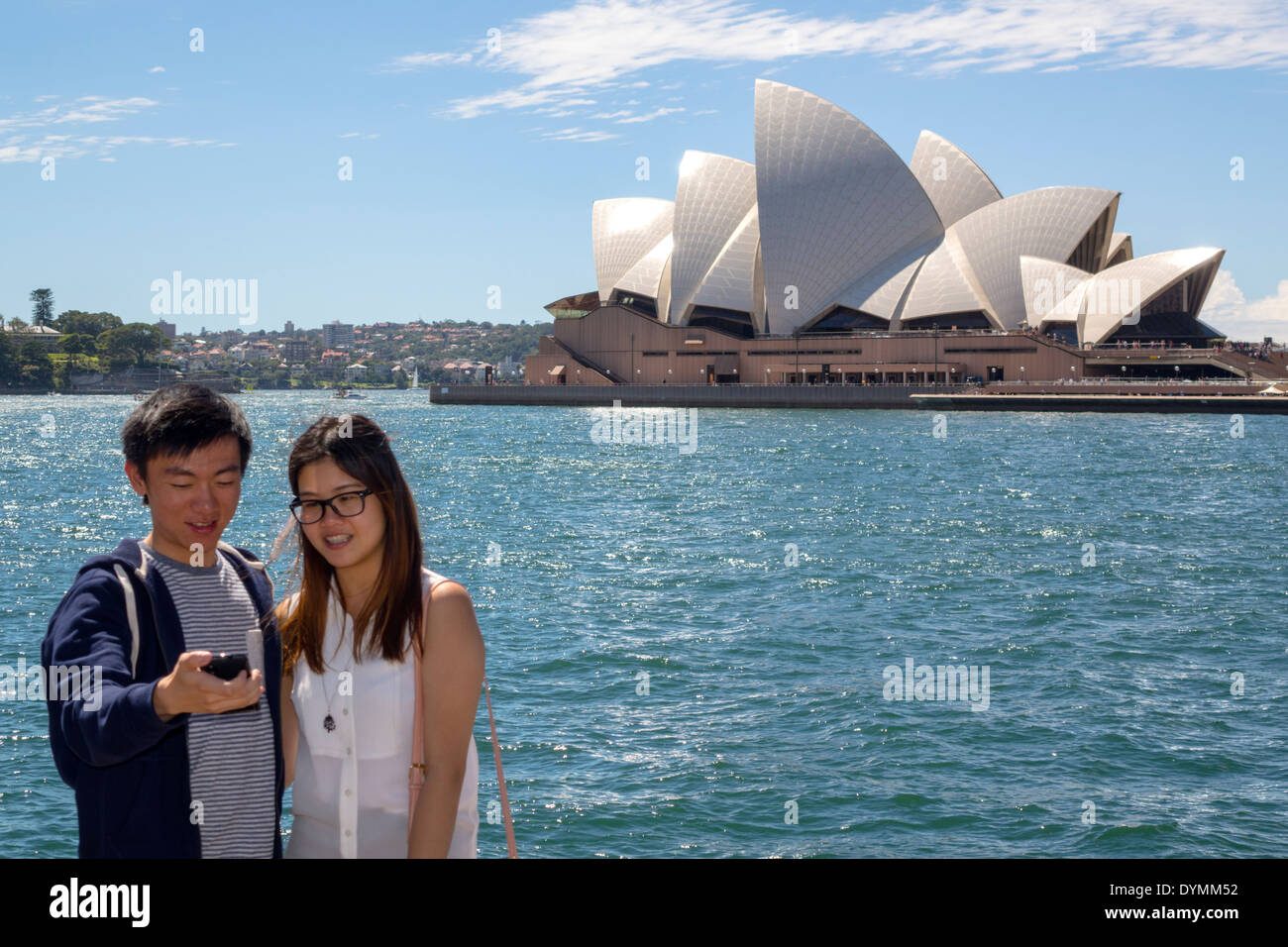 Australian couple selfie hi-res stock photography and images - Alamy