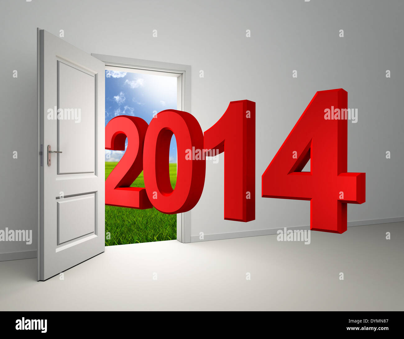 Inside the symbol of the new year hi-res stock photography and images ...