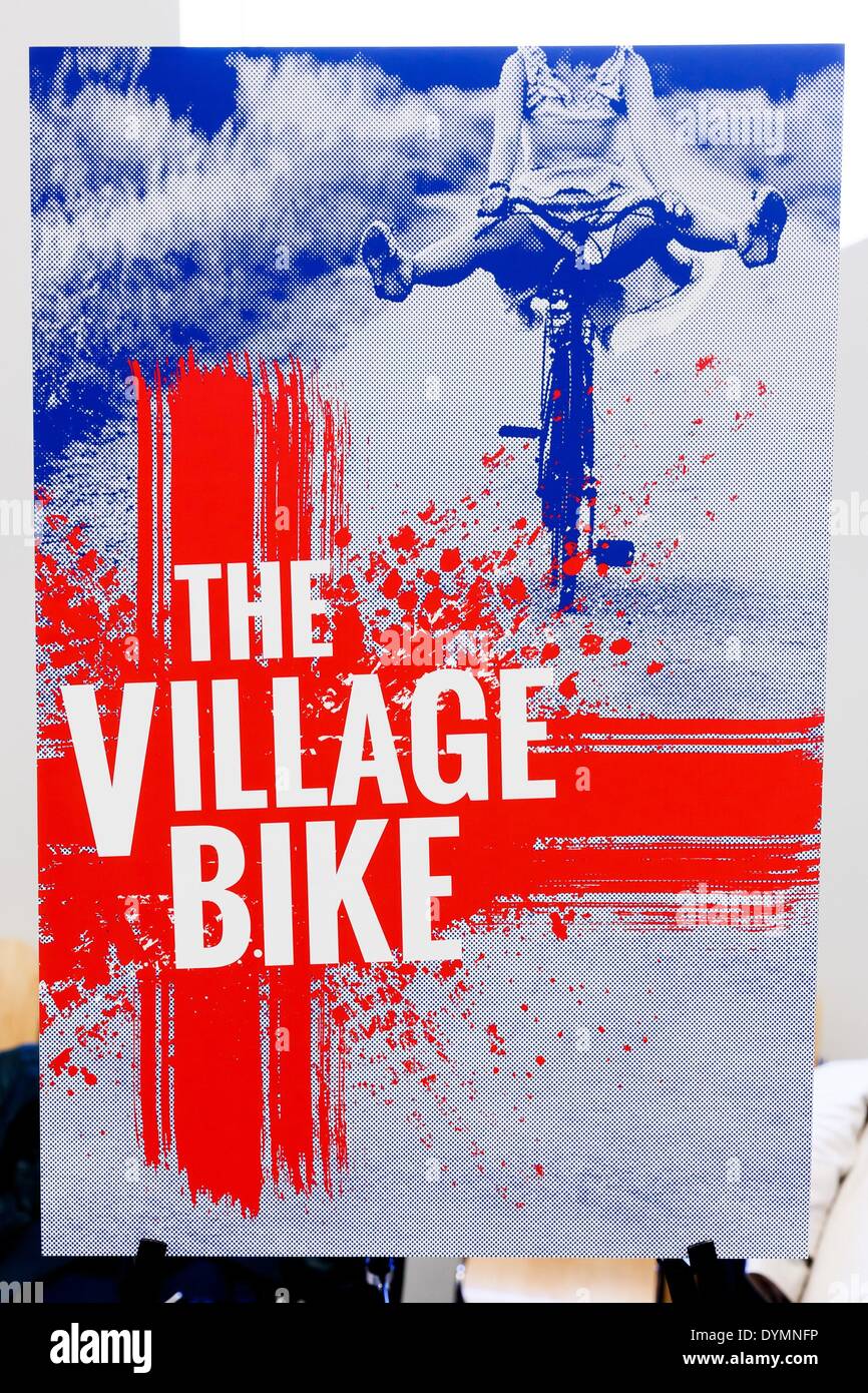 New York, NY, USA. 22nd Apr, 2014. The Village Bike Photo Call for MCC Theater's THE VILLAGE ...