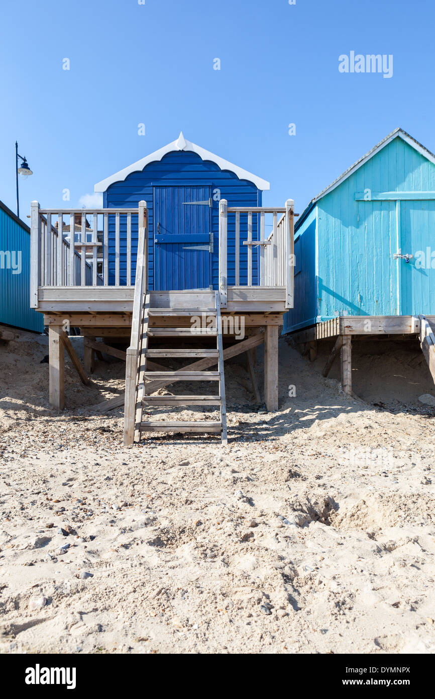 Multiple beach huts hi-res stock photography and images - Alamy