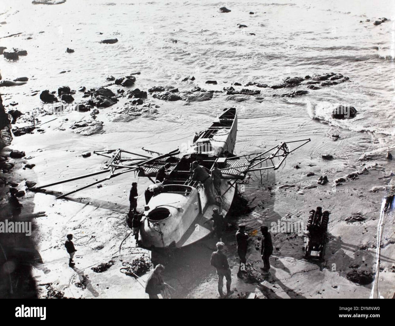 This image features the Curtiss F5L, a U.S. Navy patrol bomber, in a ...