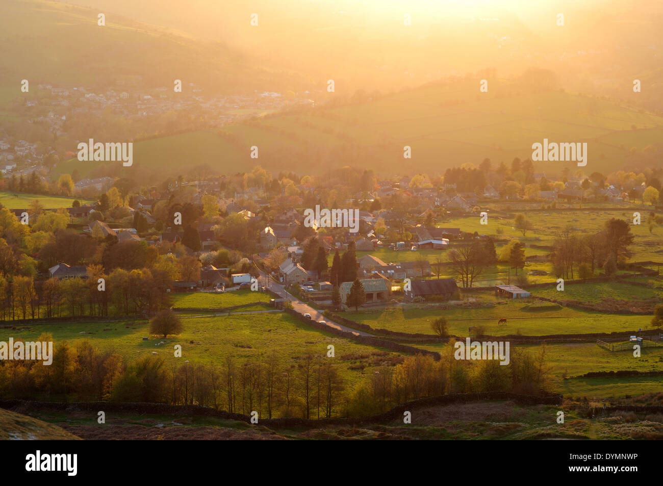 Curbar village hi-res stock photography and images - Alamy