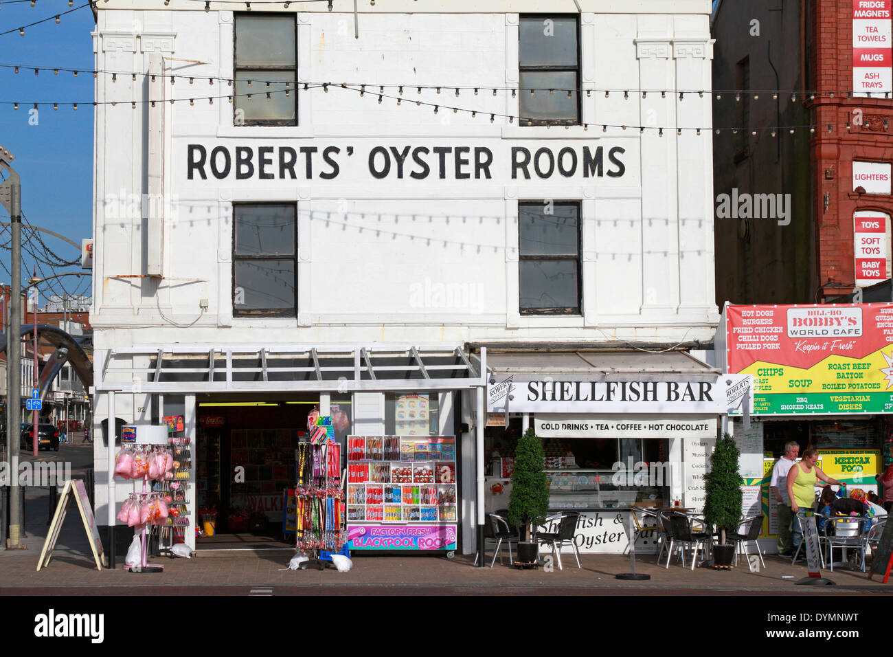 Roberts' Oyster Rooms Blackpool Lancashire England UK Stock Photo - Alamy