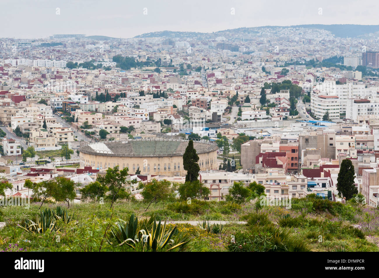 View of Tangier from Charf Hill, Tangier, Morocco, North Africa Stock ...