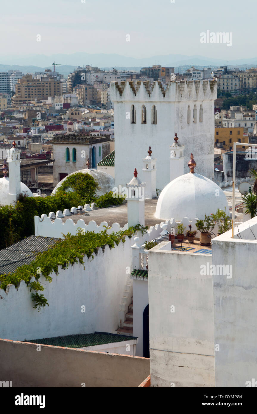 View of Tangier from the Medina, Tangier, Morocco, North Africa Stock ...
