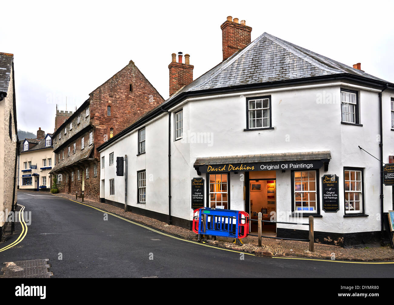 Dunster Castle is a former motte and bailey castle, now a country house ...