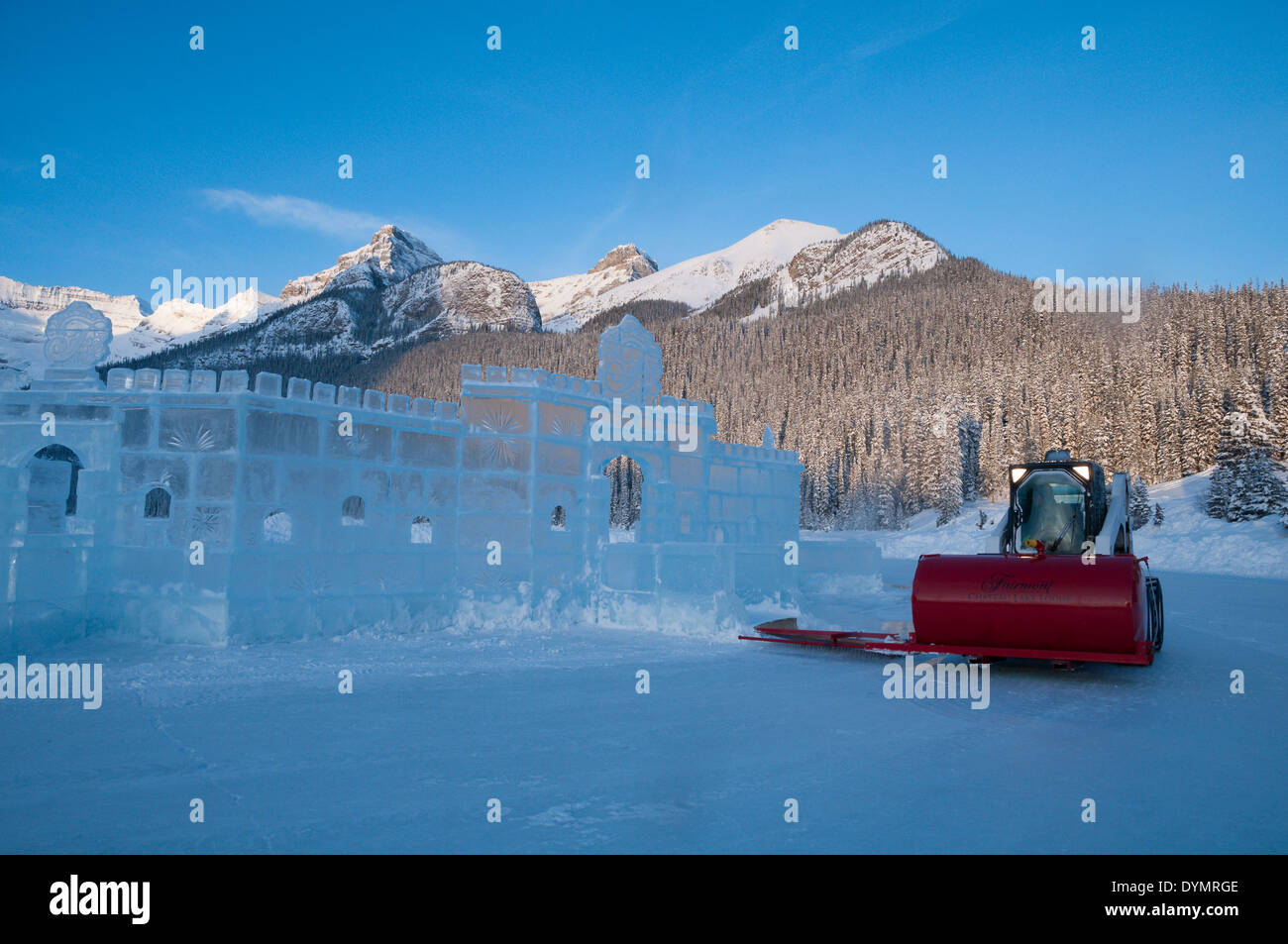 Ice Castle Lake Louise Banff High Resolution Stock Photography and ...