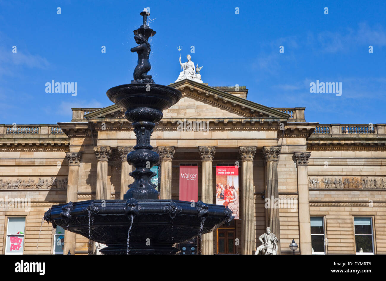 Liverpool fountain hi-res stock photography and images - Alamy